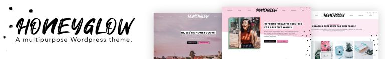 Honeyglow WordPress Theme – Little Theme Shop