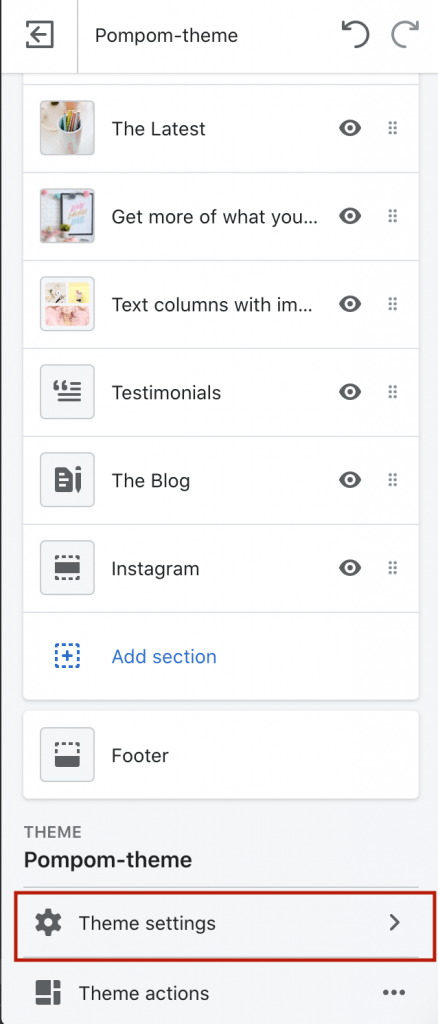 Colors | Little Theme Shop