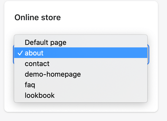 Page Templates | Little Theme Shop