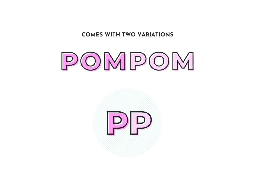PomPom Logo Template | Little Theme Shop