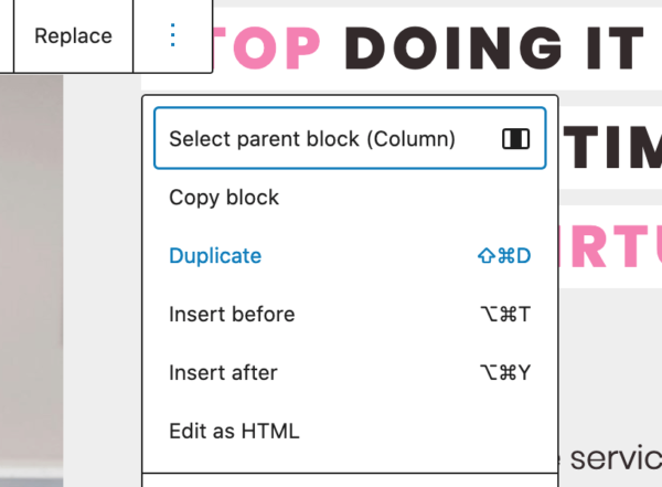 How to Edit Block Pattern Pages | Little Theme Shop