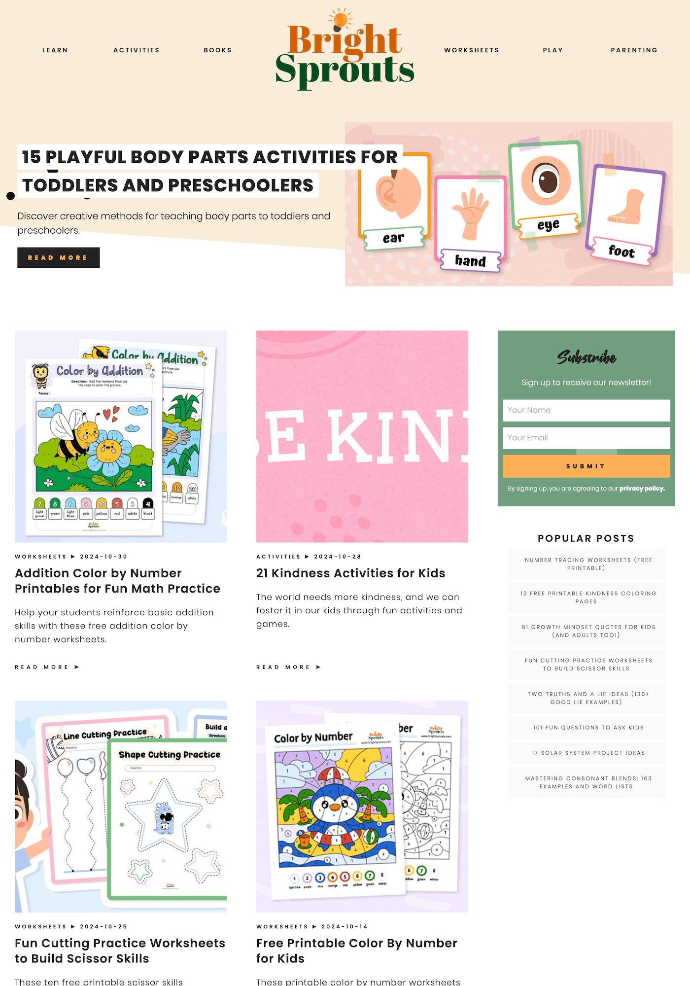 Bright Sprouts | Little Theme Shop