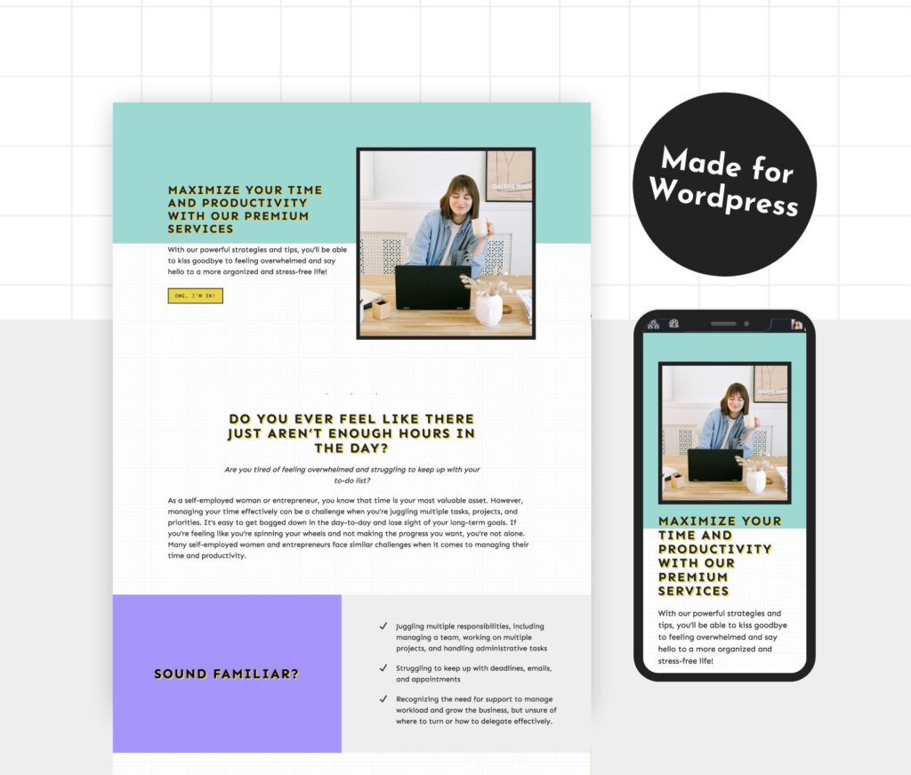 Bold Services Sales Templates for Wordpress